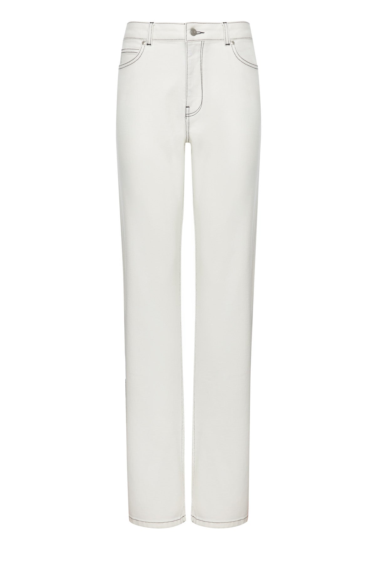 Amari Denim Jeans White | LOL Official – LOL | Official Website