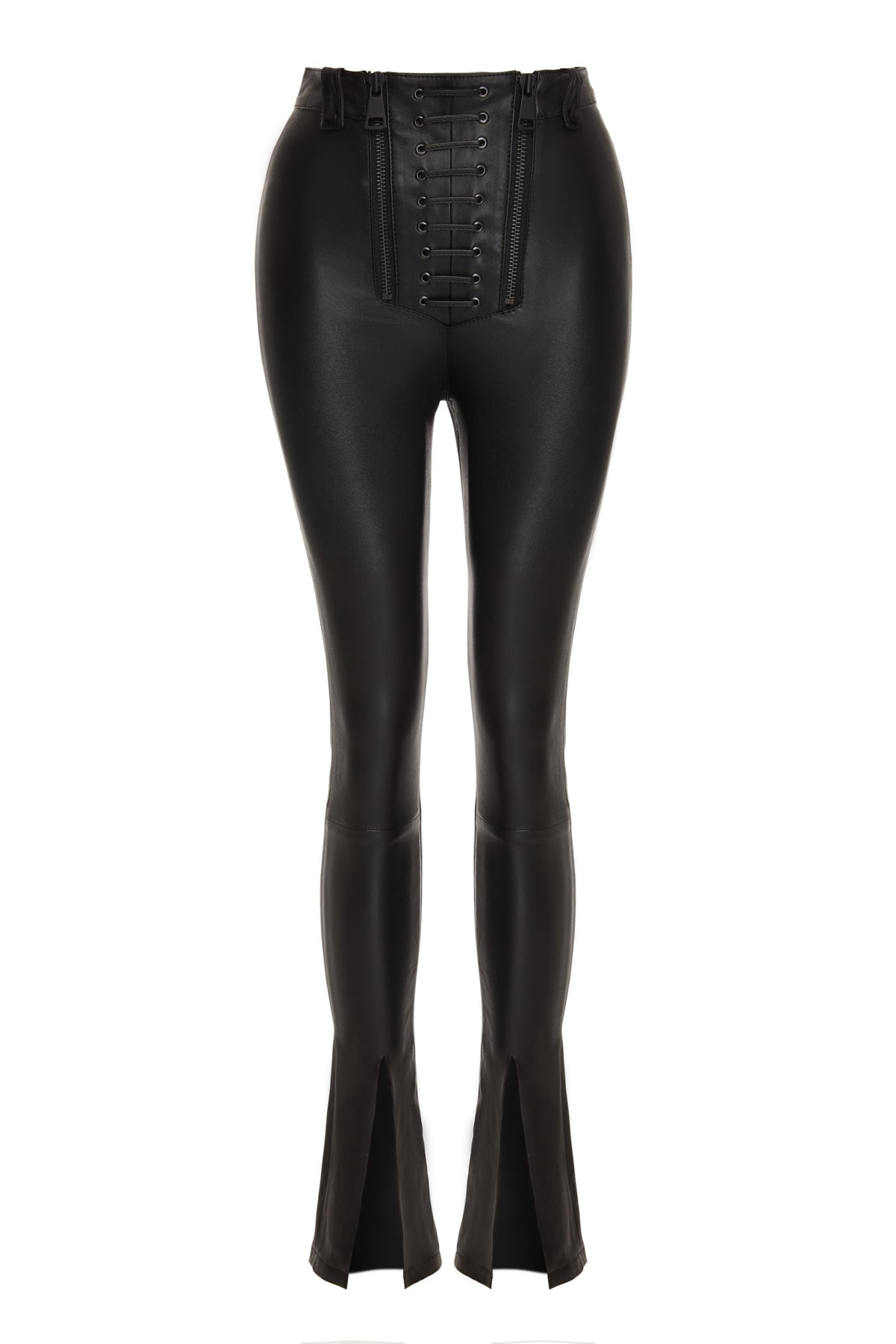 Sienna Leather Pants Black | LOL Official – LOL | Official website